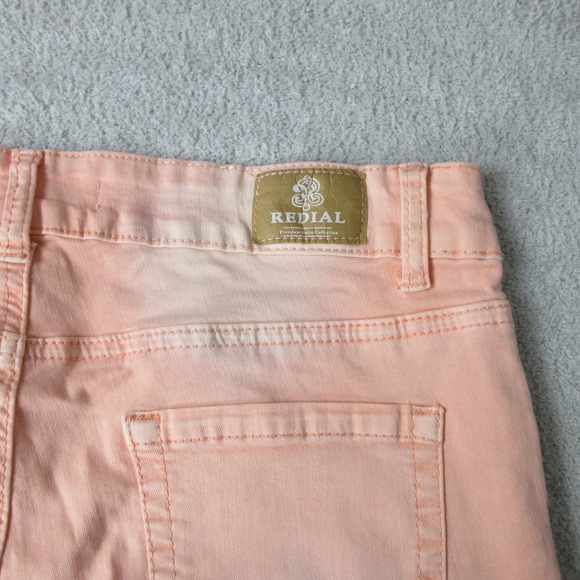 Redial | Jeans | Redial Premium Denim Peach Skinny Jeans Gold Side ...